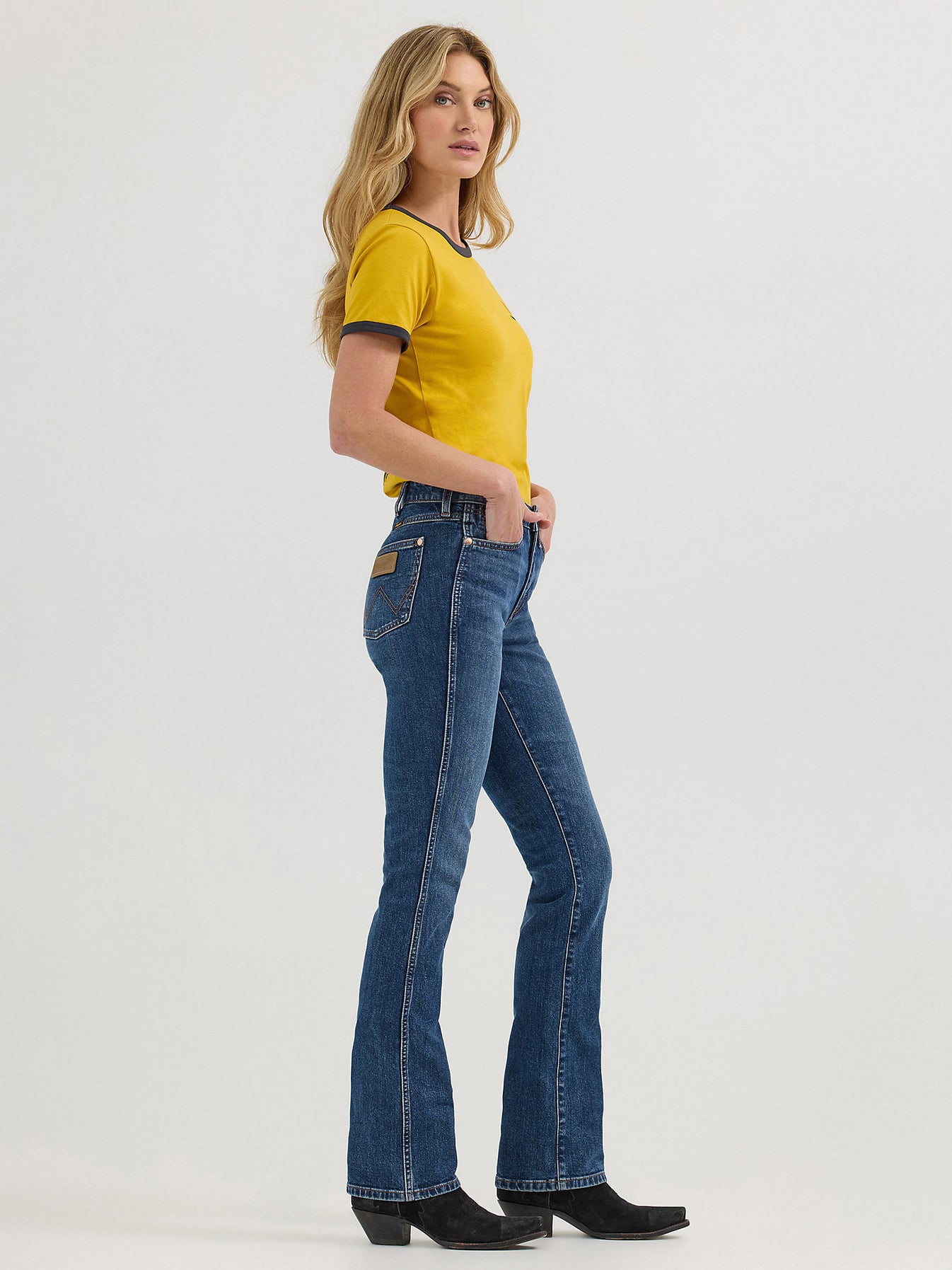 Alexis - Wrangler X Lainey Wilson Boot Huggers Jeans – Wiseman’s Western