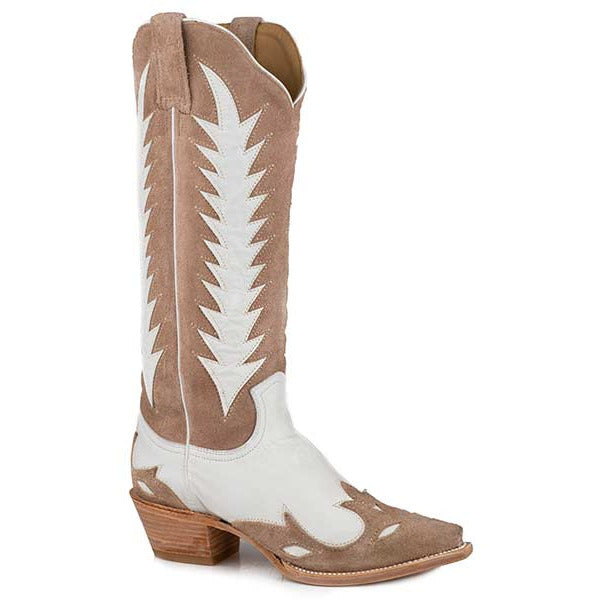 Beth Cream Boots – Wiseman’s Western