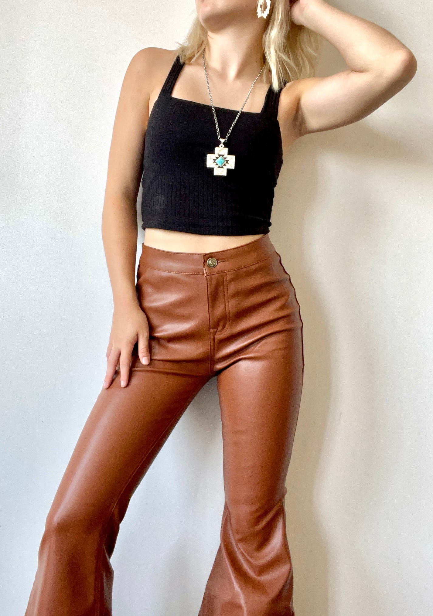 Final Sale Meg Faux Leather Bells – Wiseman’s Western