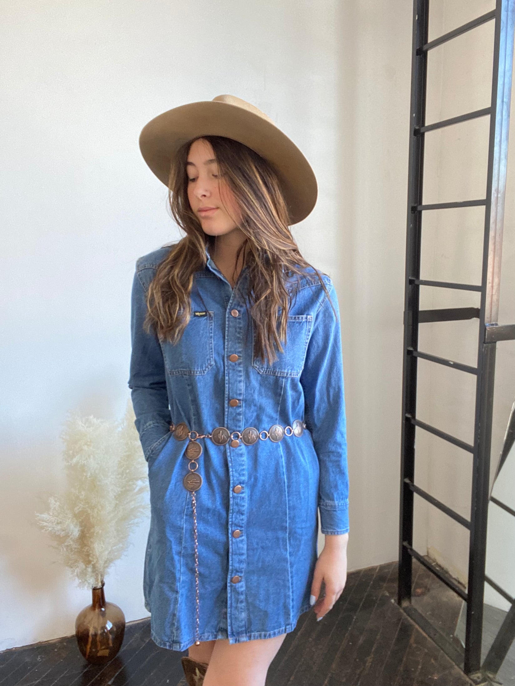 Final Sale Wrangler Beth Button Dress – Wiseman’s Western