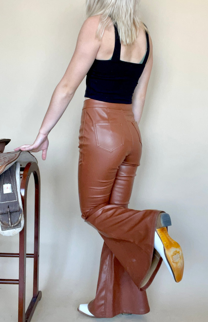 Final Sale Meg Faux Leather Bells – Wiseman’s Western