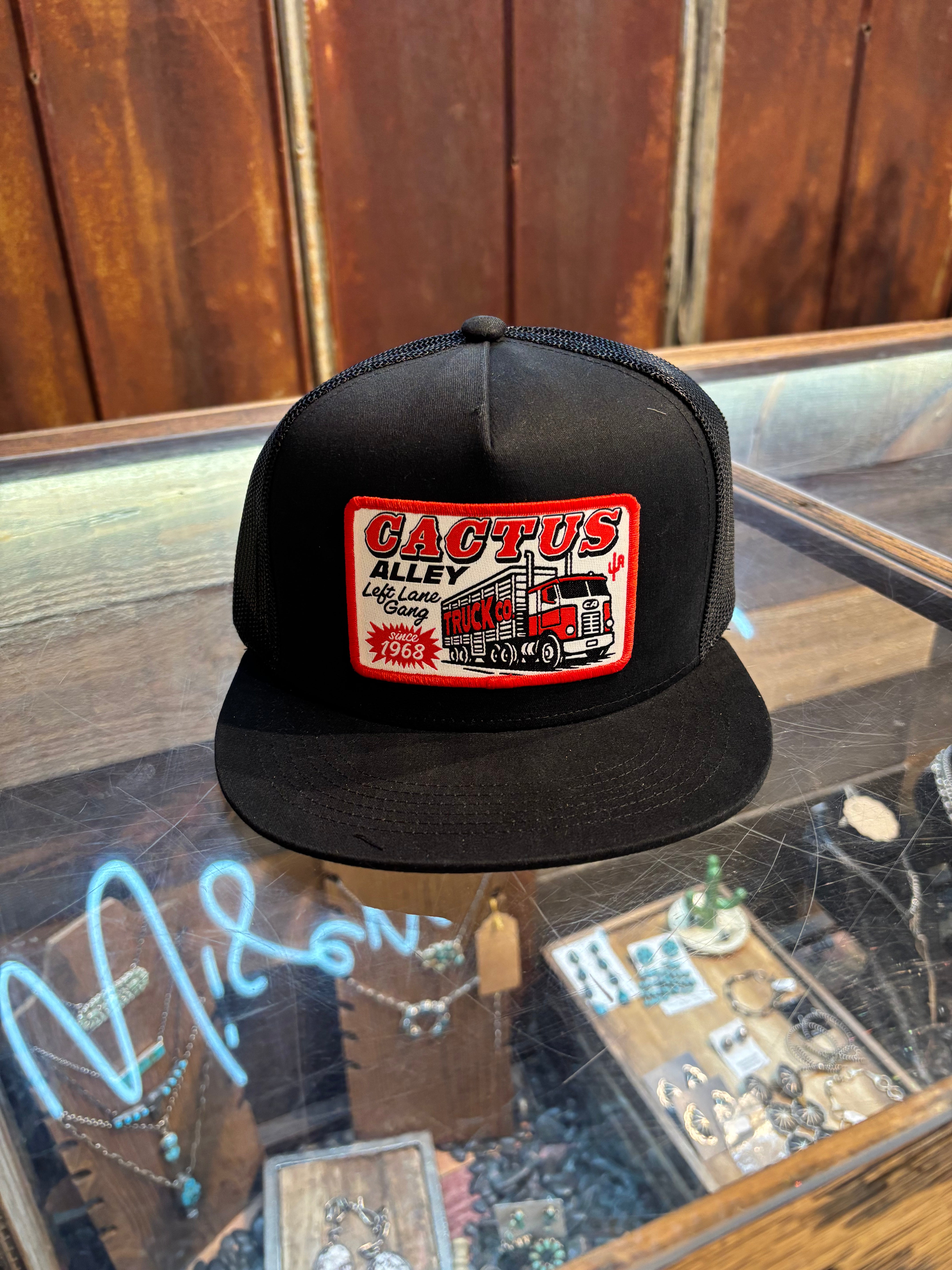 Cactus Alley Hat Co. Left Lane Gang Trucker Hat – Wiseman’s Western