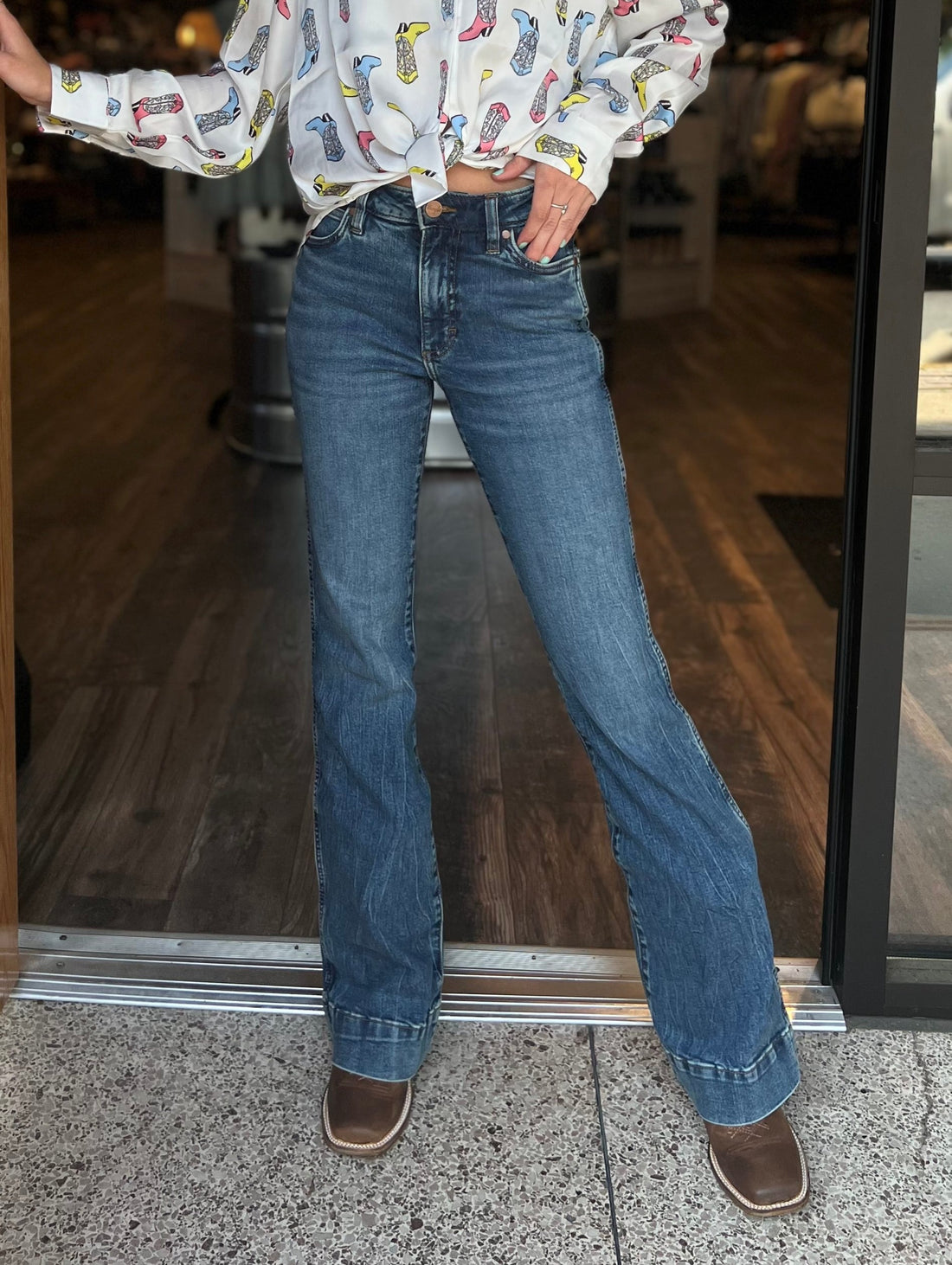 Final Sale Wrangler Addison Trouser – Wiseman’s Western